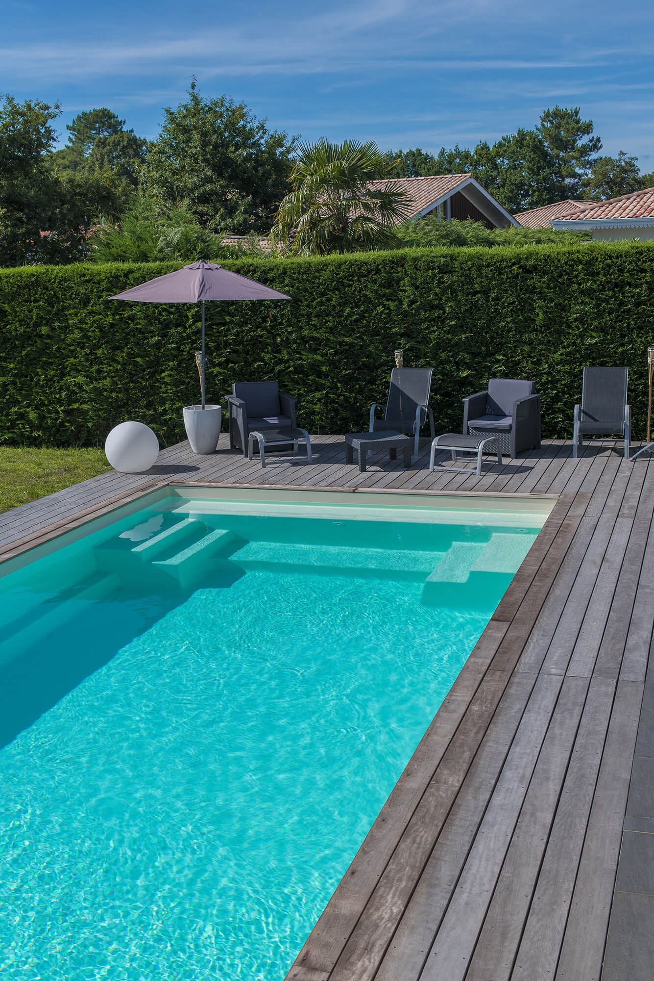 RAIATEA Flat Bottom Swimming Pool 8.03m x 4.12m x 1.5m - My Pool Direct 🌊