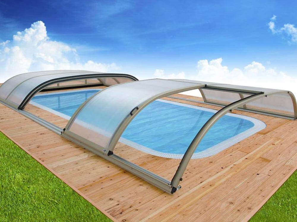 Dallas B Clear Telescopic Pool Enclosure 🏊