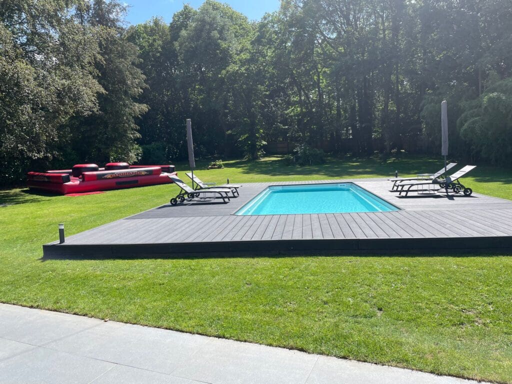 King 9m Swimming Pool in Plain Grey - My Pool Direct 🩳