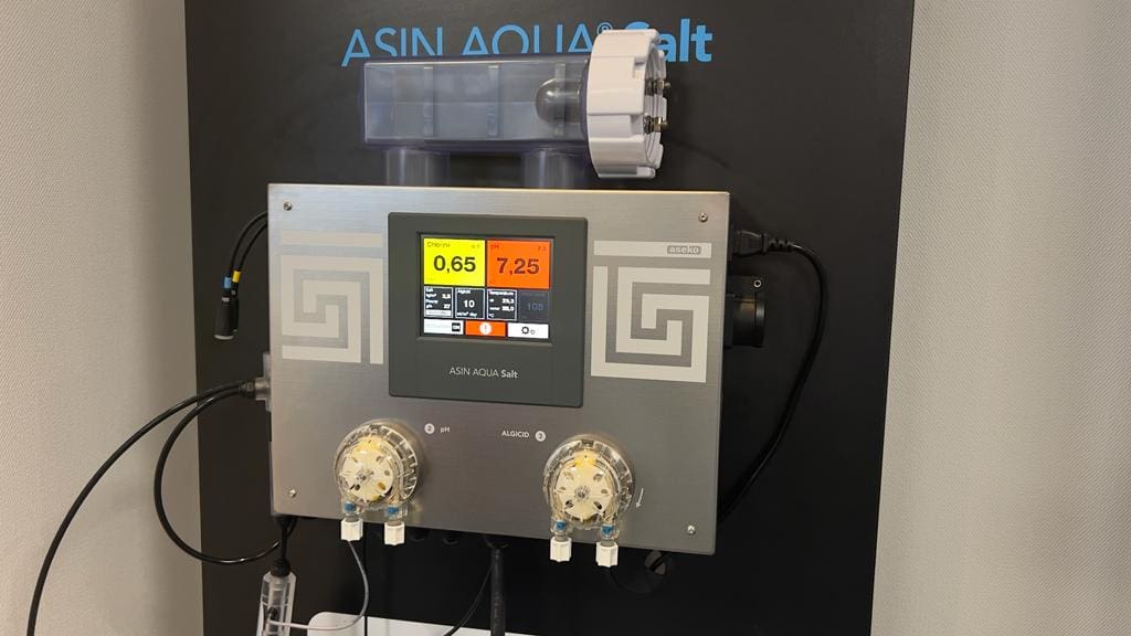 Asin Aqua Salt Automatic Pool Chlorinator & PH Pool Management System ...