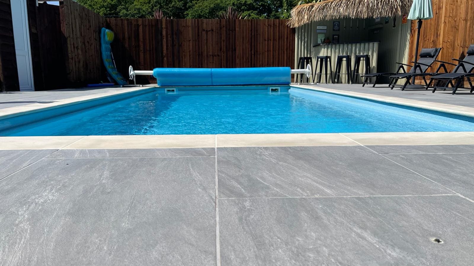 Sycillia Swimming Pool Project in 3D Metallic Blue - My Pool Direct 🩳