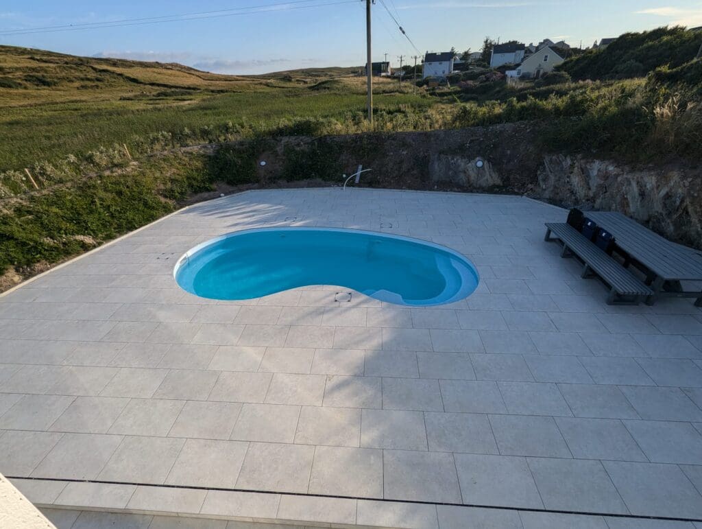 Caribbean Kidney Shaped Pool Project in County Cork - My Pool Direct 🩳